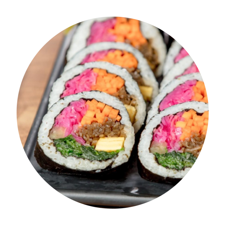 Veggie Gimbap – Authentic Korean Restaurant Singapore | Nunsaram